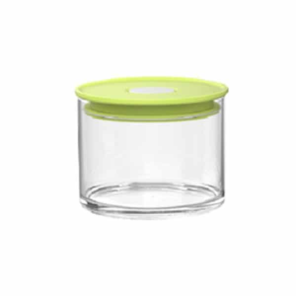 Hũ STAX JAR nắp nhựa màu -750 ml | Thủy Tinh Ocean