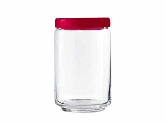 Hũ STAX JAR nắp nhựa màu -750 ml | Set 4 cái,6 cái ,48 cái giá tốt