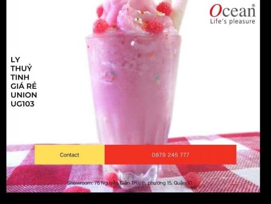 Ly Union nào cho quán Cafe - nhà hàng - khách sạn của bạn