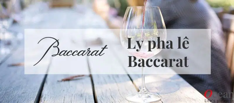 Ly pha lê chính hãng Lucaris nhập khẩu chính hãng Thái Lan